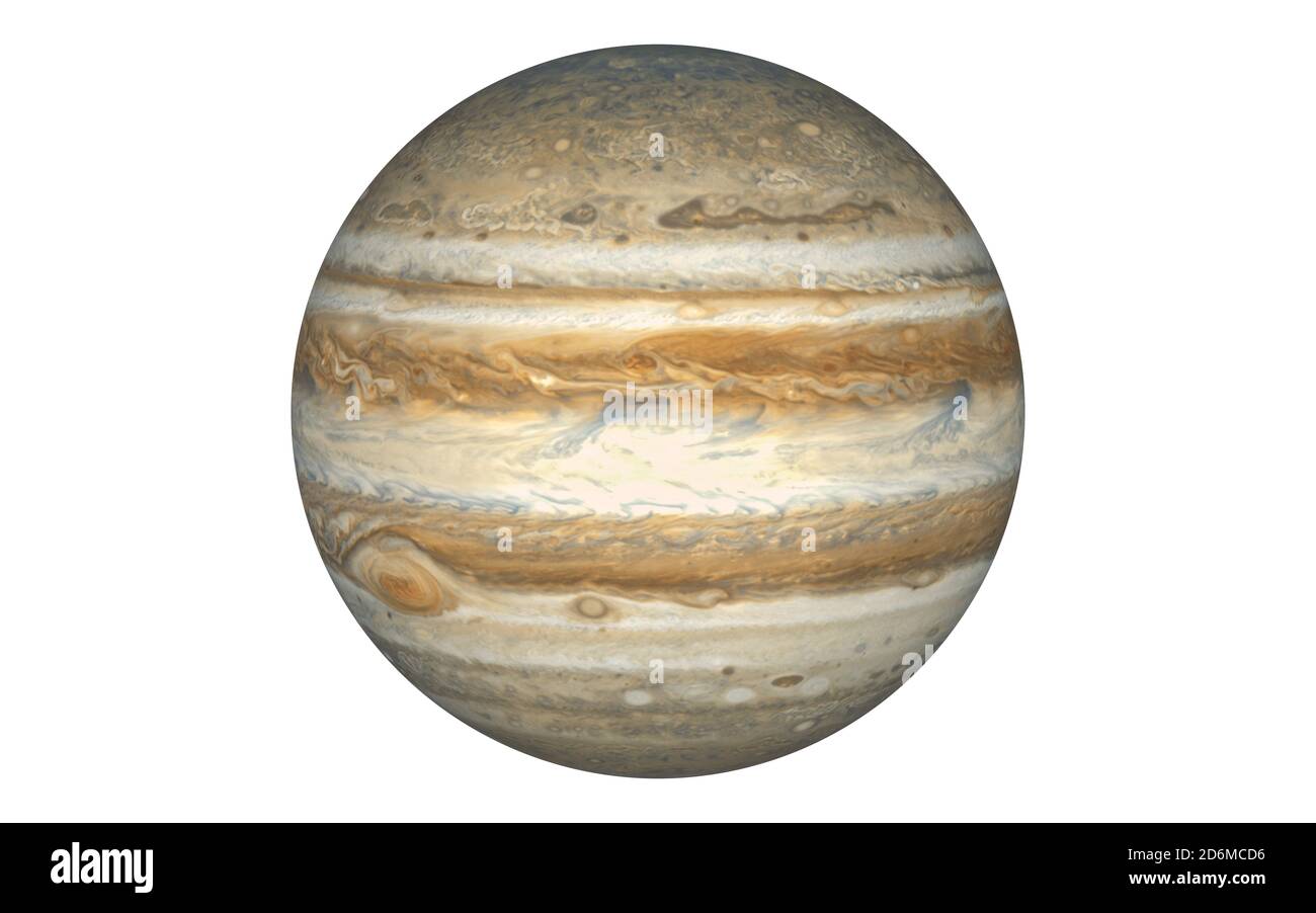 Planet jupiter white background immagini e fotografie stock ad alta ...