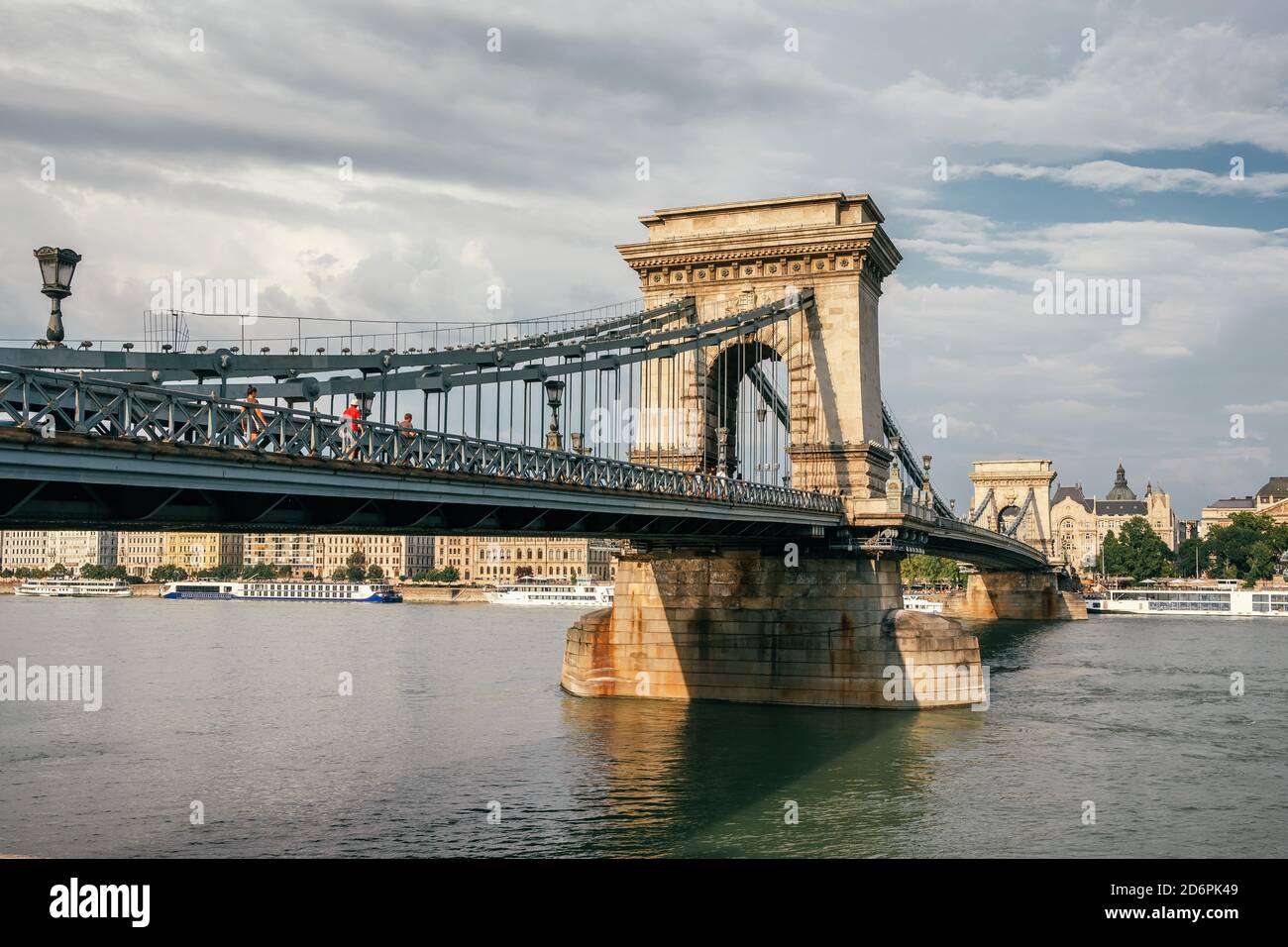 Budapest famoso ponte delle catene immagini e fotografie stock ad alta ...