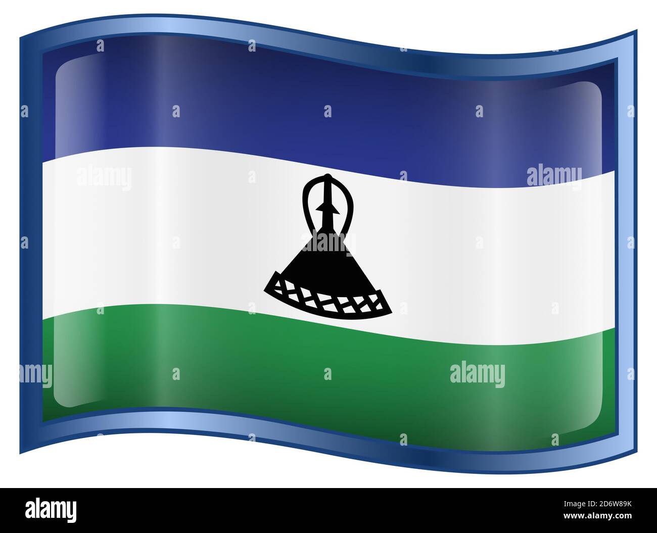 Bandiera lesothian immagini e fotografie stock ad alta risoluzione - Alamy