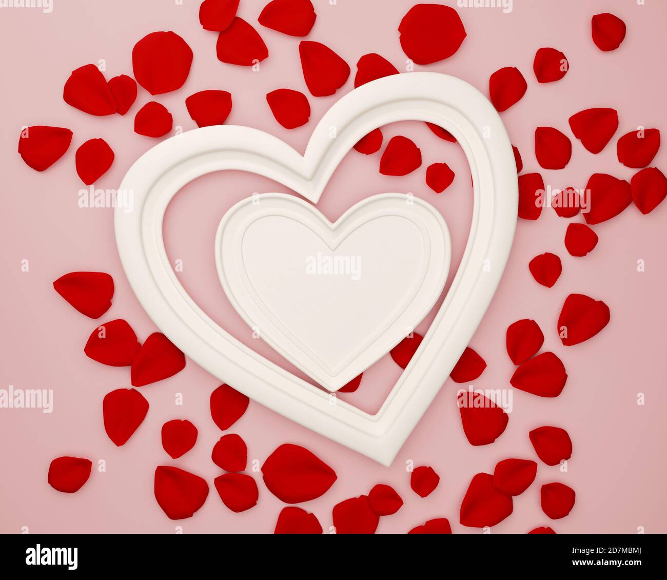 Sfondo di cuori rosa immagini e fotografie stock ad alta risoluzione ...