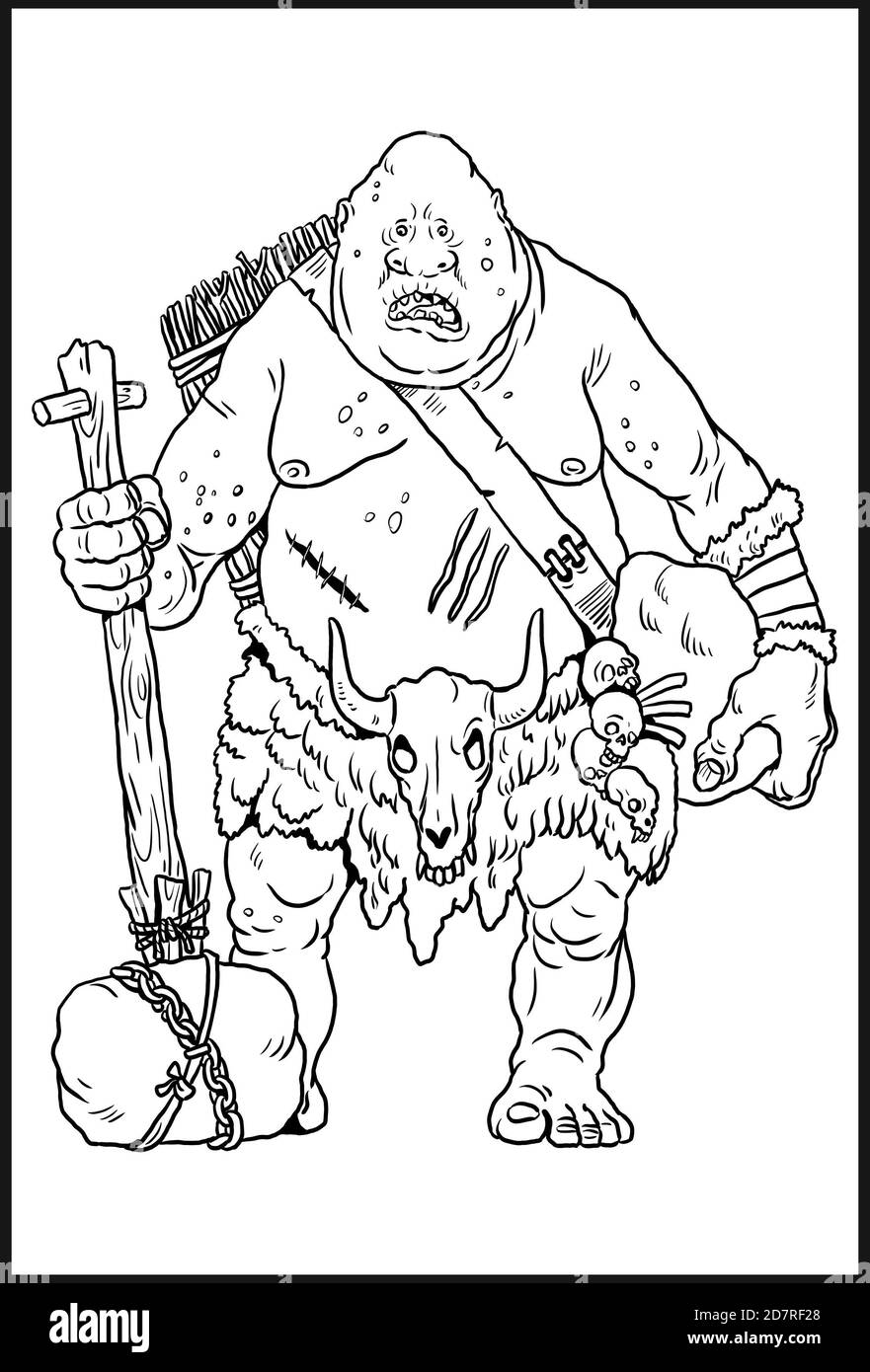 Disegno Di Troll Immagini e Fotos Stock - Alamy