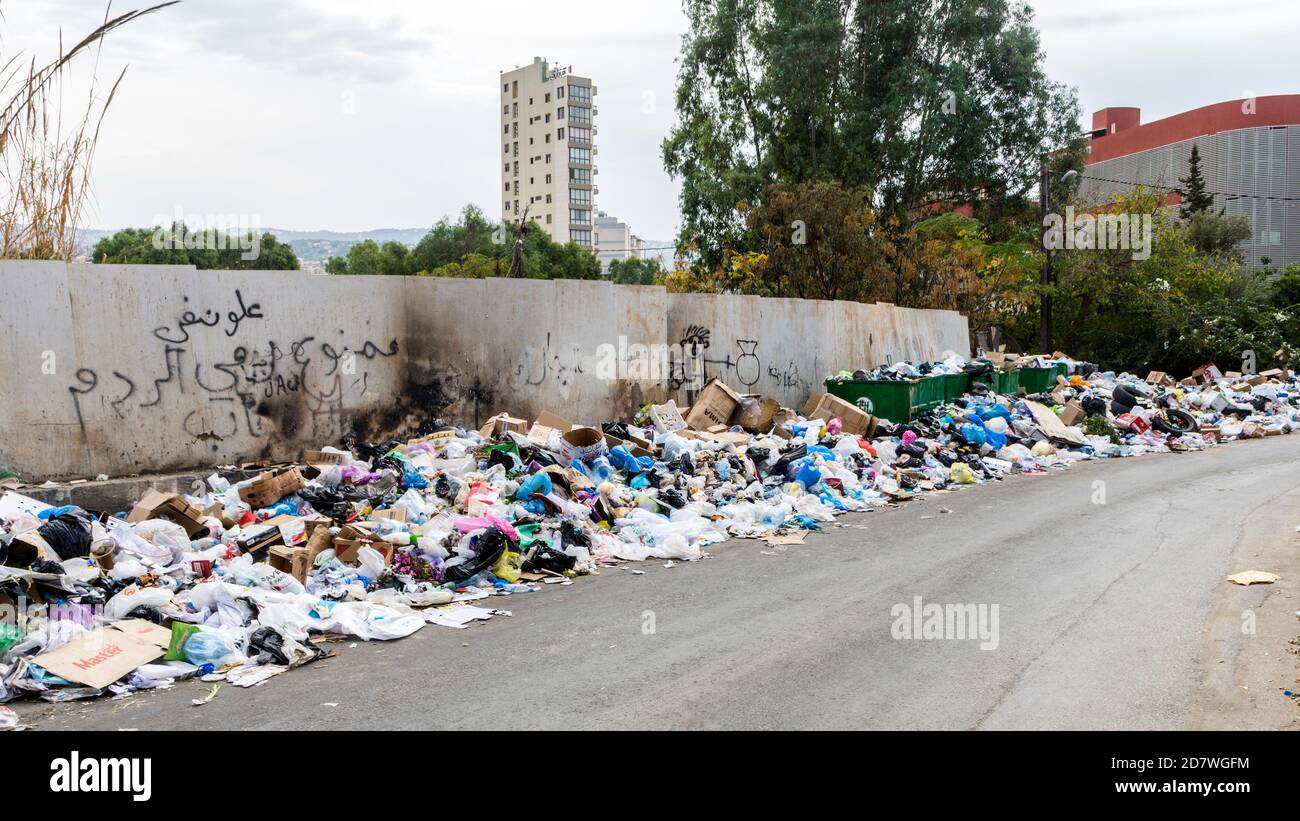 Problema dei rifiuti di beirut immagini e fotografie stock ad alta risoluzione - Alamy