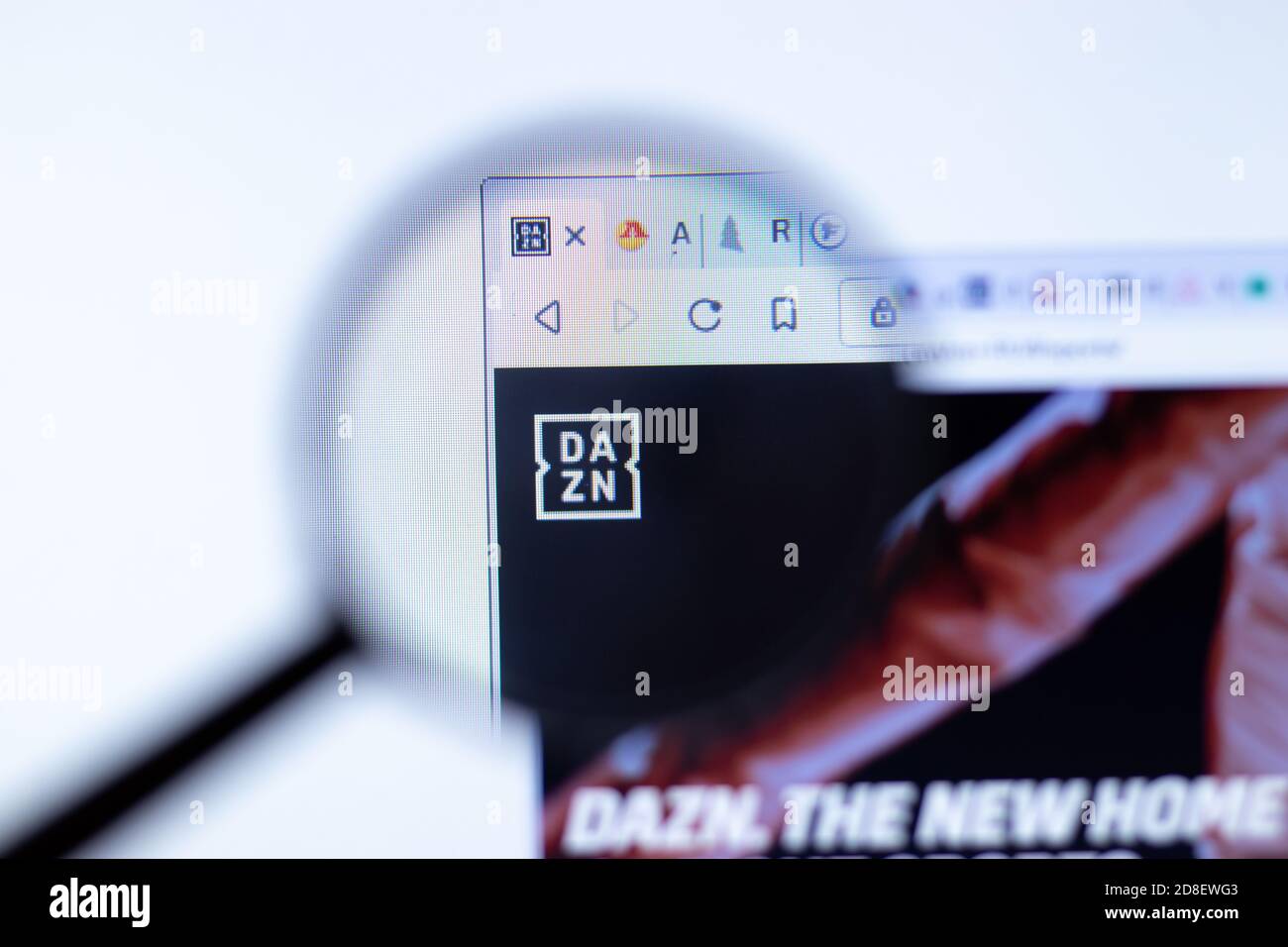 Dazn logo immagini e fotografie stock ad alta risoluzione - Alamy