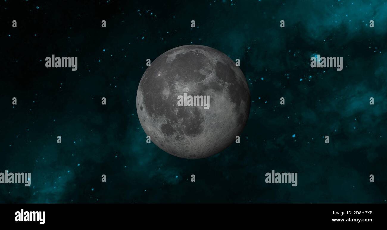 Luna e nuvole sul cielo stellato immagini e fotografie stock ad alta ...