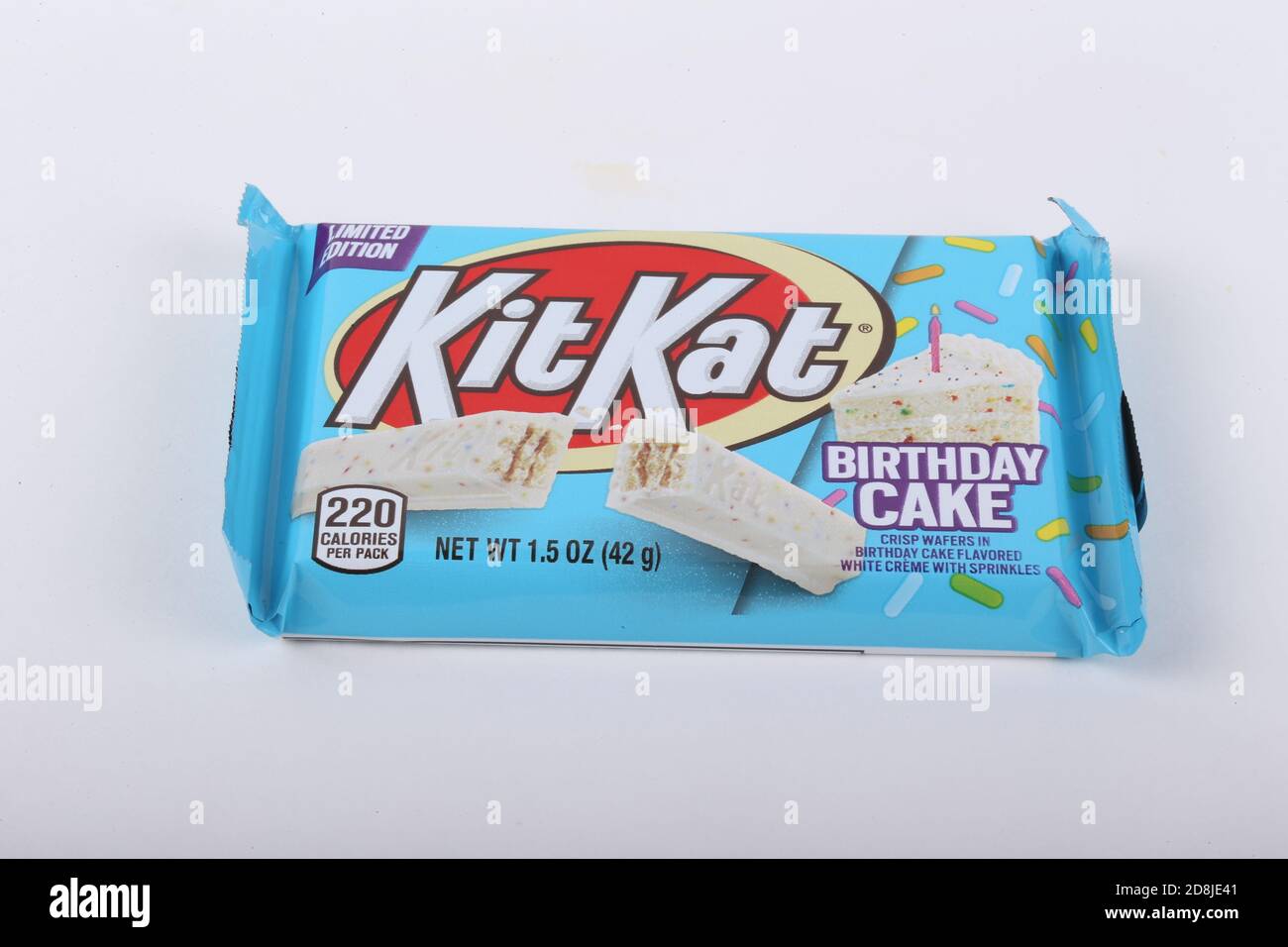 Barra di cioccolato al latte kitkat nestle immagini e fotografie stock ...