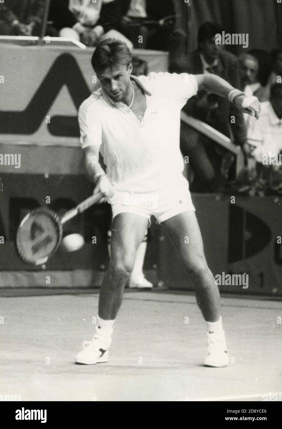 Tennista svedese Bjorn Borg, anni settanta Foto stock - Alamy