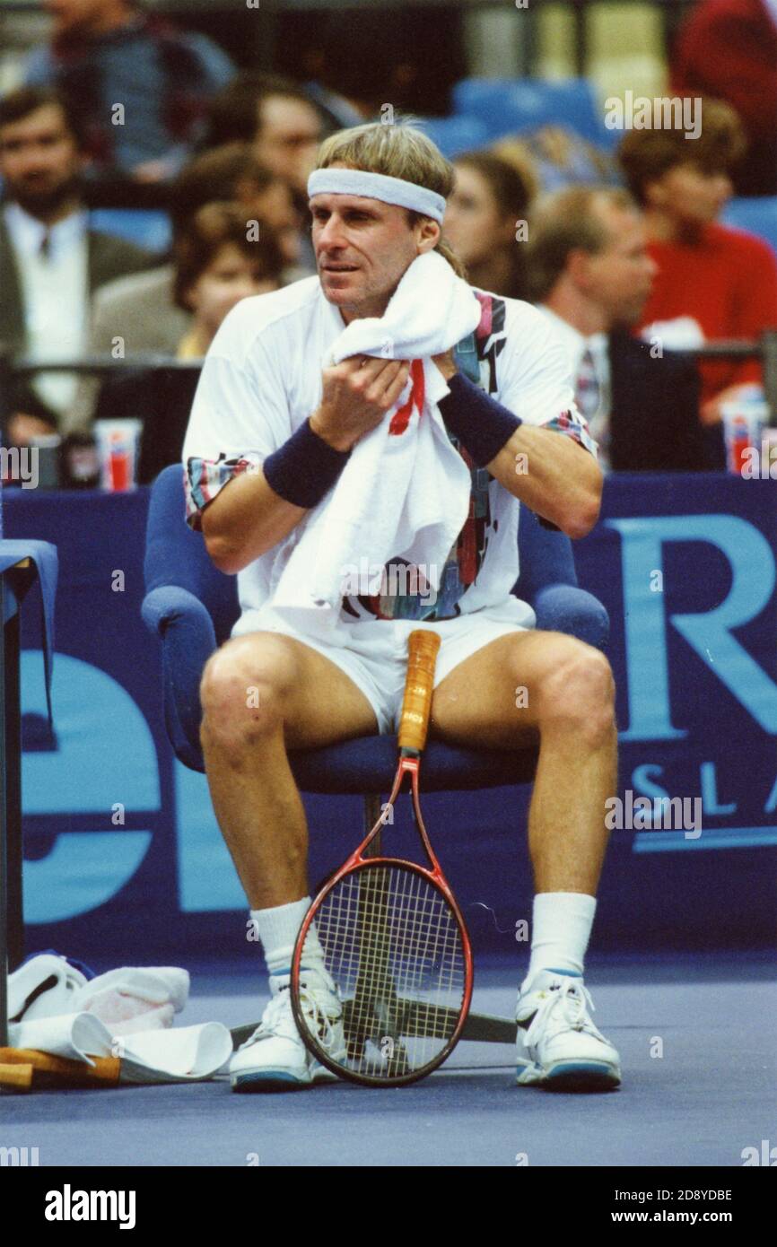 Swedish tennis player bjorn borg immagini e fotografie stock ad alta ...