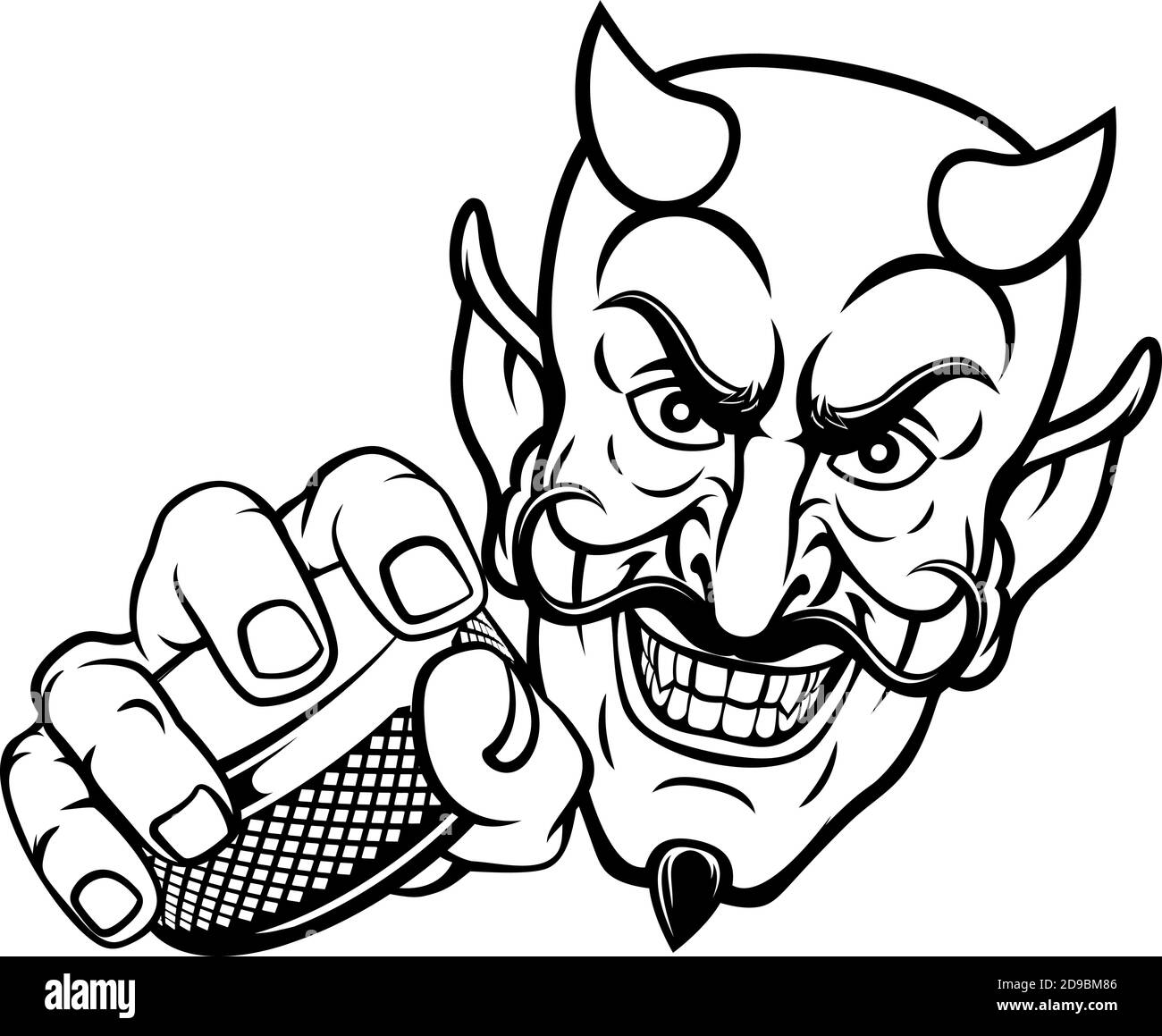 Demon ice Immagini Vettoriali Stock - Alamy