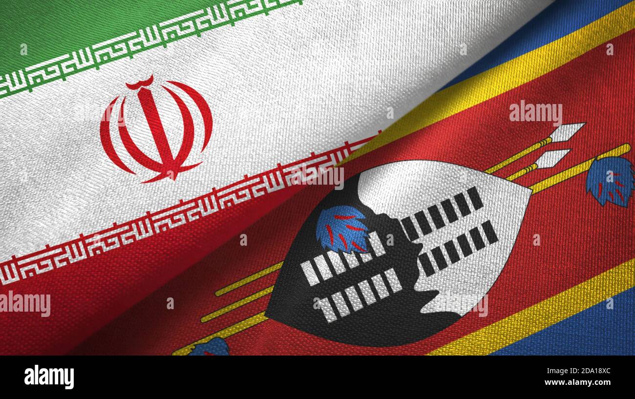 Bandiera iran eswatini immagini e fotografie stock ad alta risoluzione ...