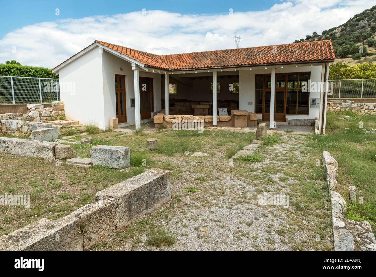 Struttura casa greca antica immagini e fotografie stock ad alta ...