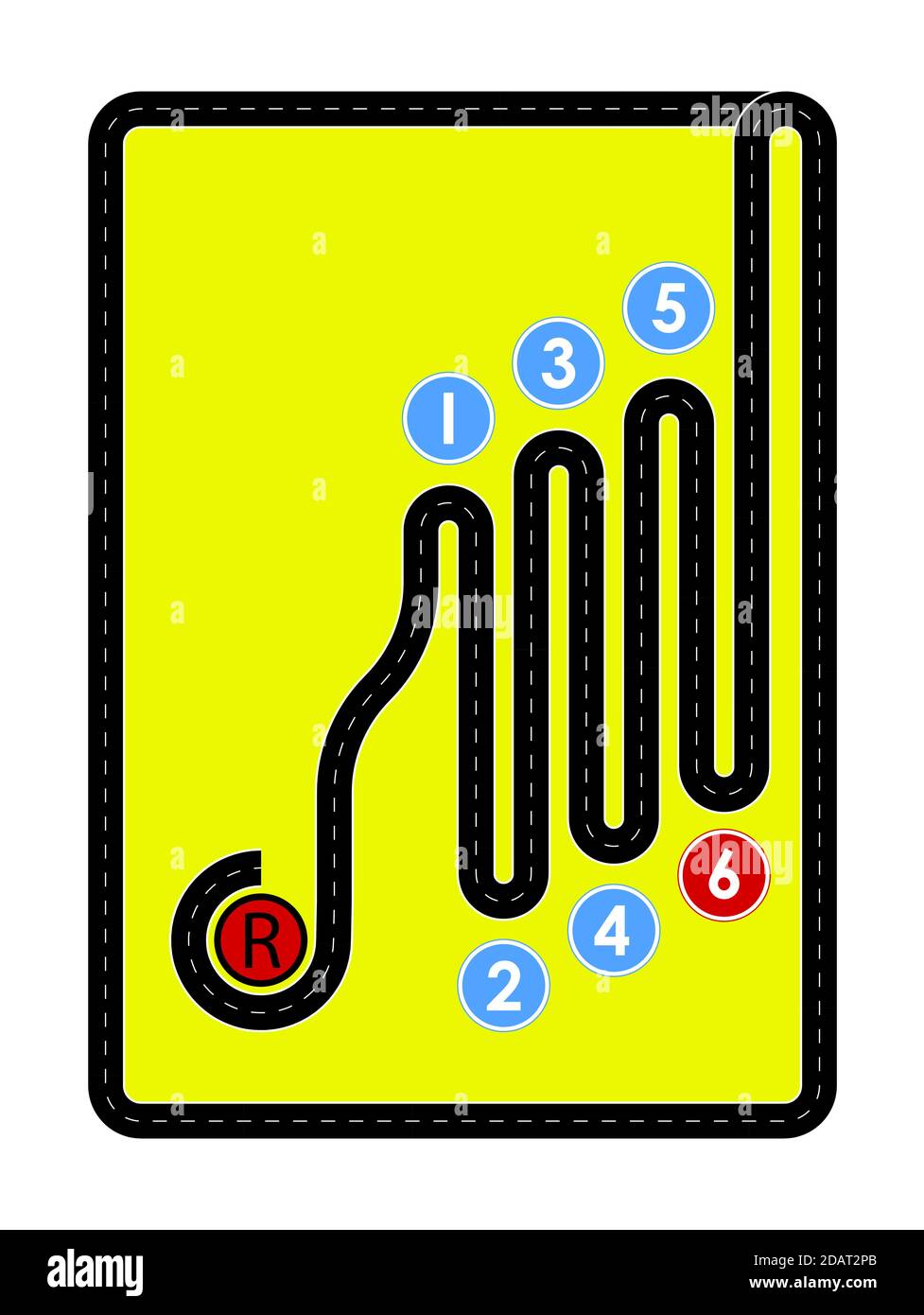 Segnaletica stradale stilizzata Immagini Vettoriali Stock - Alamy