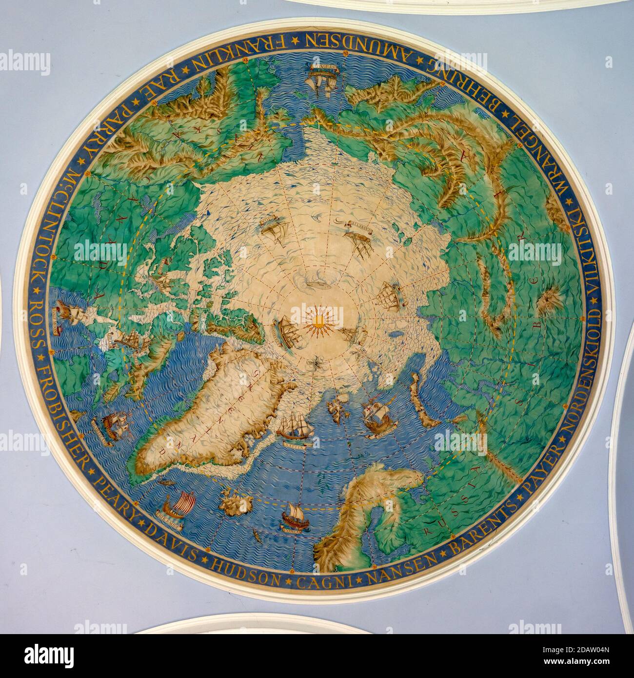 Artide map immagini e fotografie stock ad alta risoluzione - Alamy