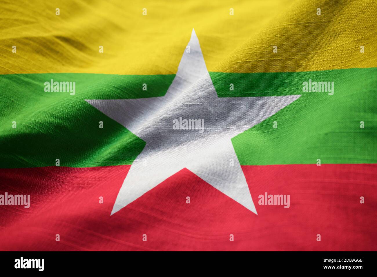 Mappa della bandiera del myanmar immagini e fotografie stock ad alta ...