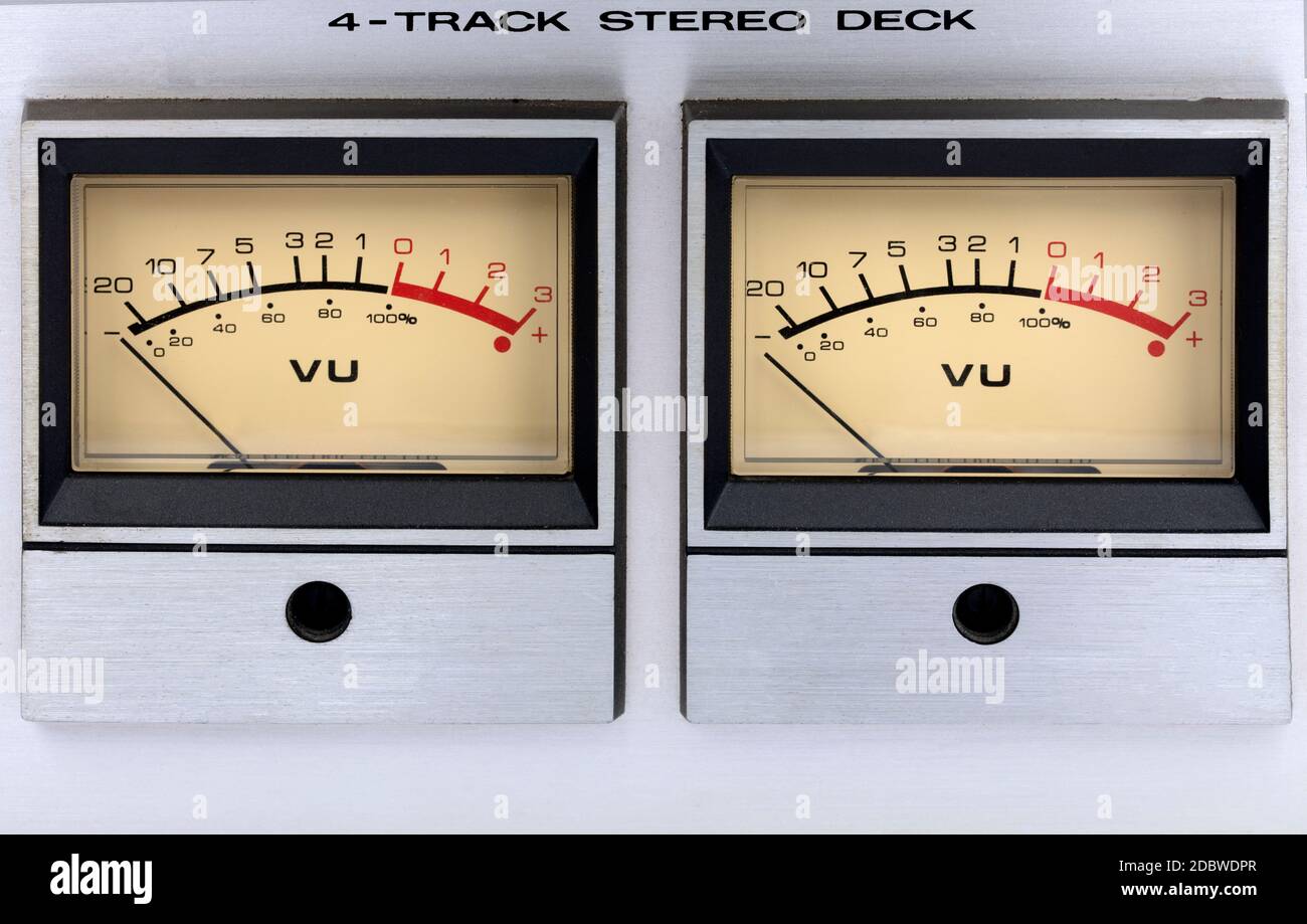 Vu meter immagini e fotografie stock ad alta risoluzione - Alamy