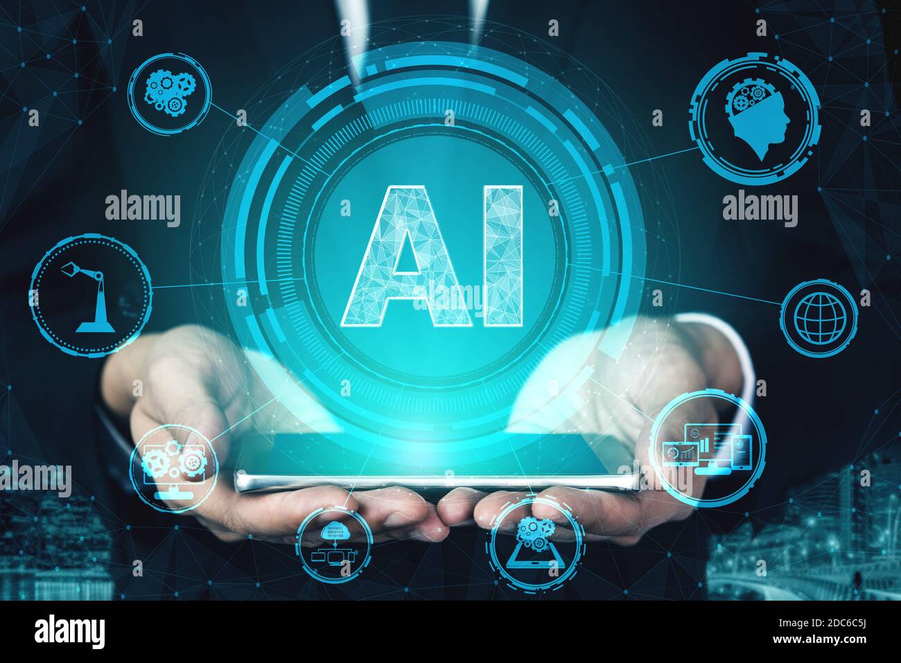 Icona Di Intelligenza Artificiale Immagini e Fotos Stock - Alamy