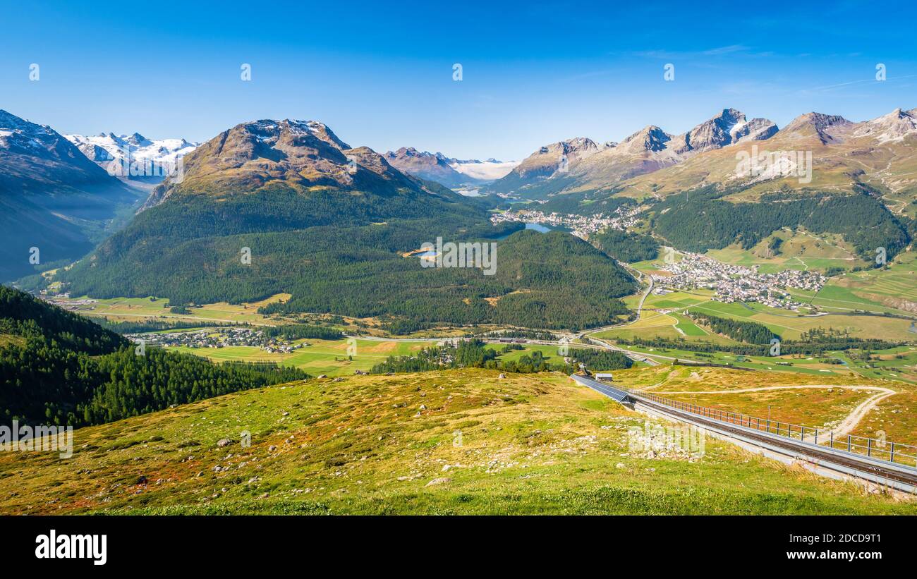 Muotte funicolare muragl immagini e fotografie stock ad alta ...