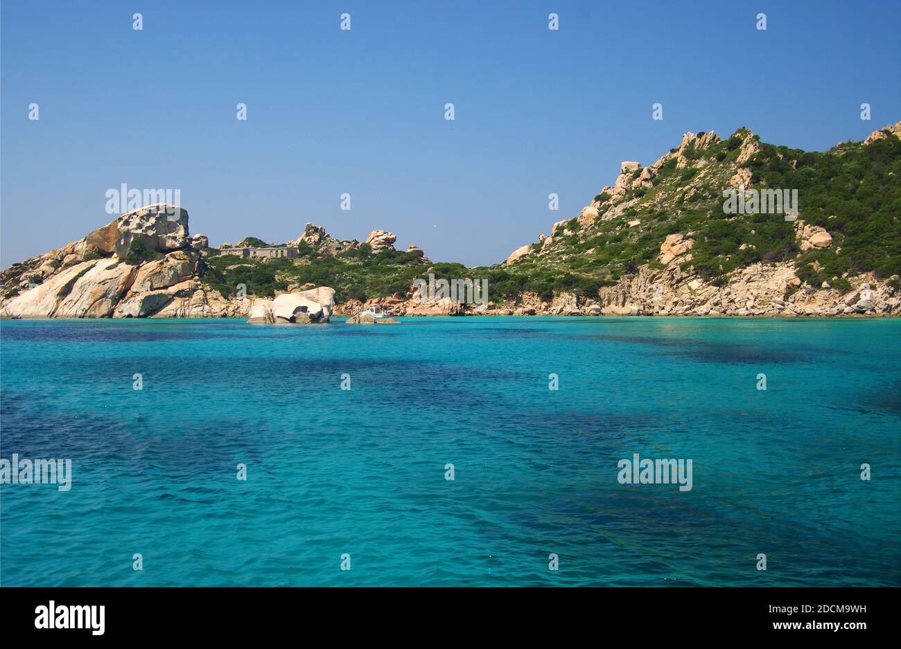 Isola di Spargi, Arcipelago della Maddalena, Sardegna, Italia Foto ...
