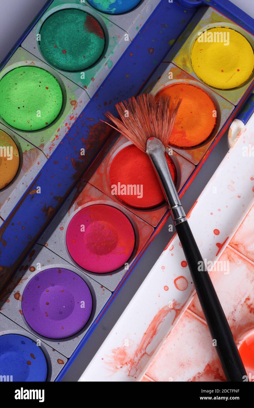 Pittore impressionista tavolozza immagini e fotografie stock ad alta ...