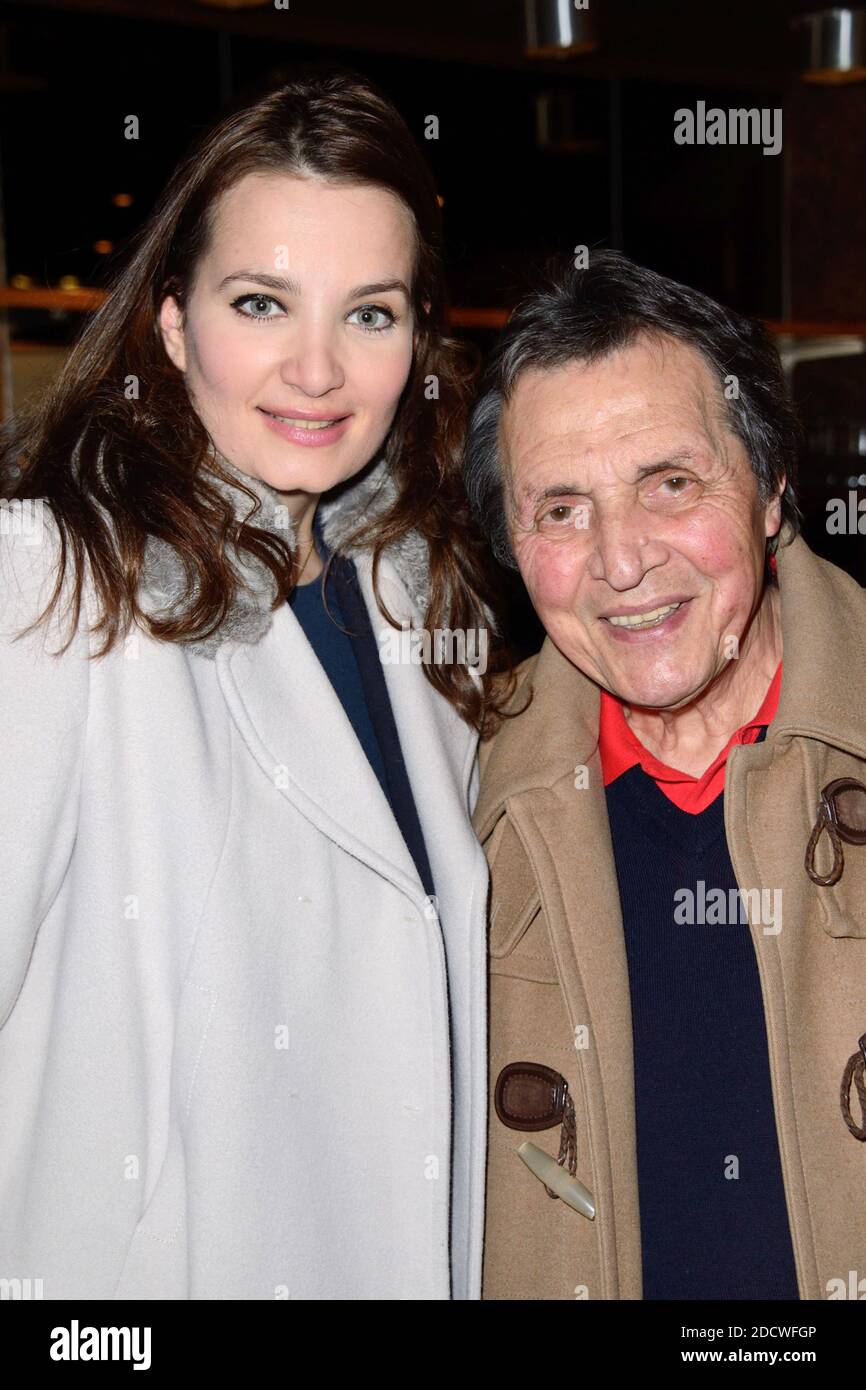 Humbert Ibach et son epouse Patricia Ibach assistent a la cerimonie de ...