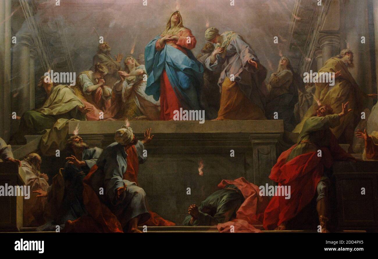 Pentecost painting immagini e fotografie stock ad alta risoluzione - Alamy