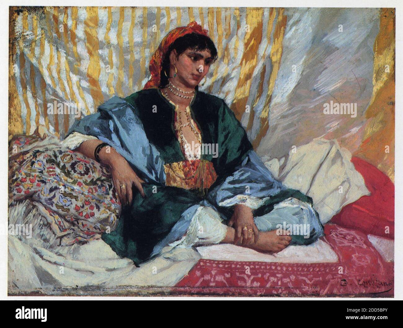 The odalisque immagini e fotografie stock ad alta risoluzione - Alamy
