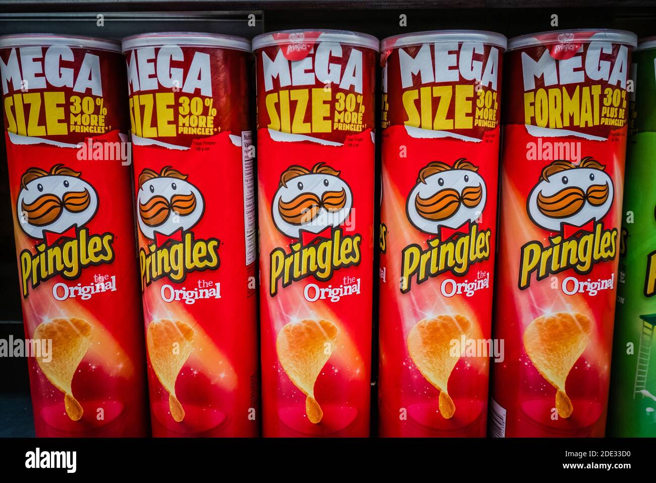Pringles chips immagini e fotografie stock ad alta risoluzione - Alamy