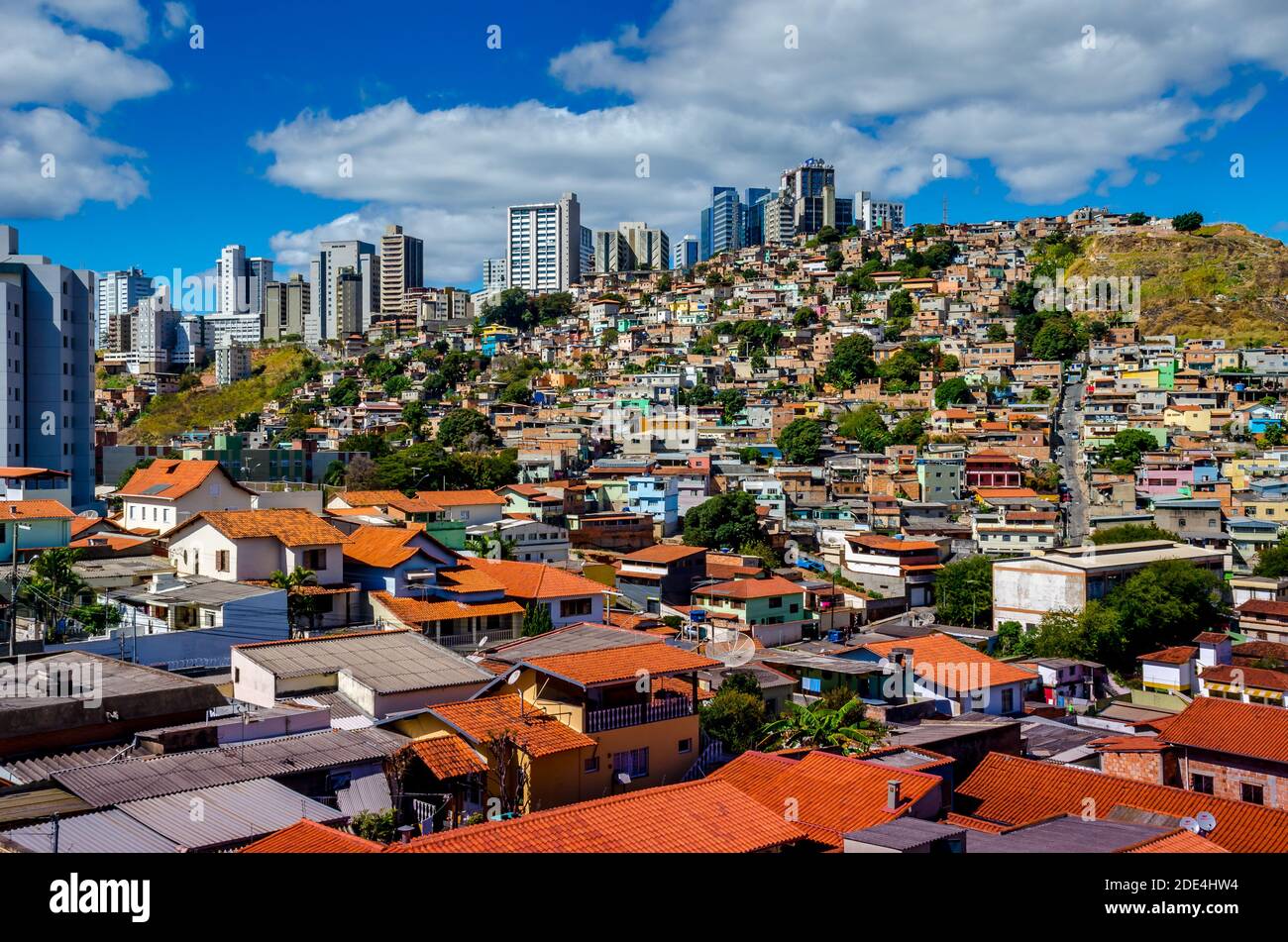 Favela morro do papagaio immagini e fotografie stock ad alta ...