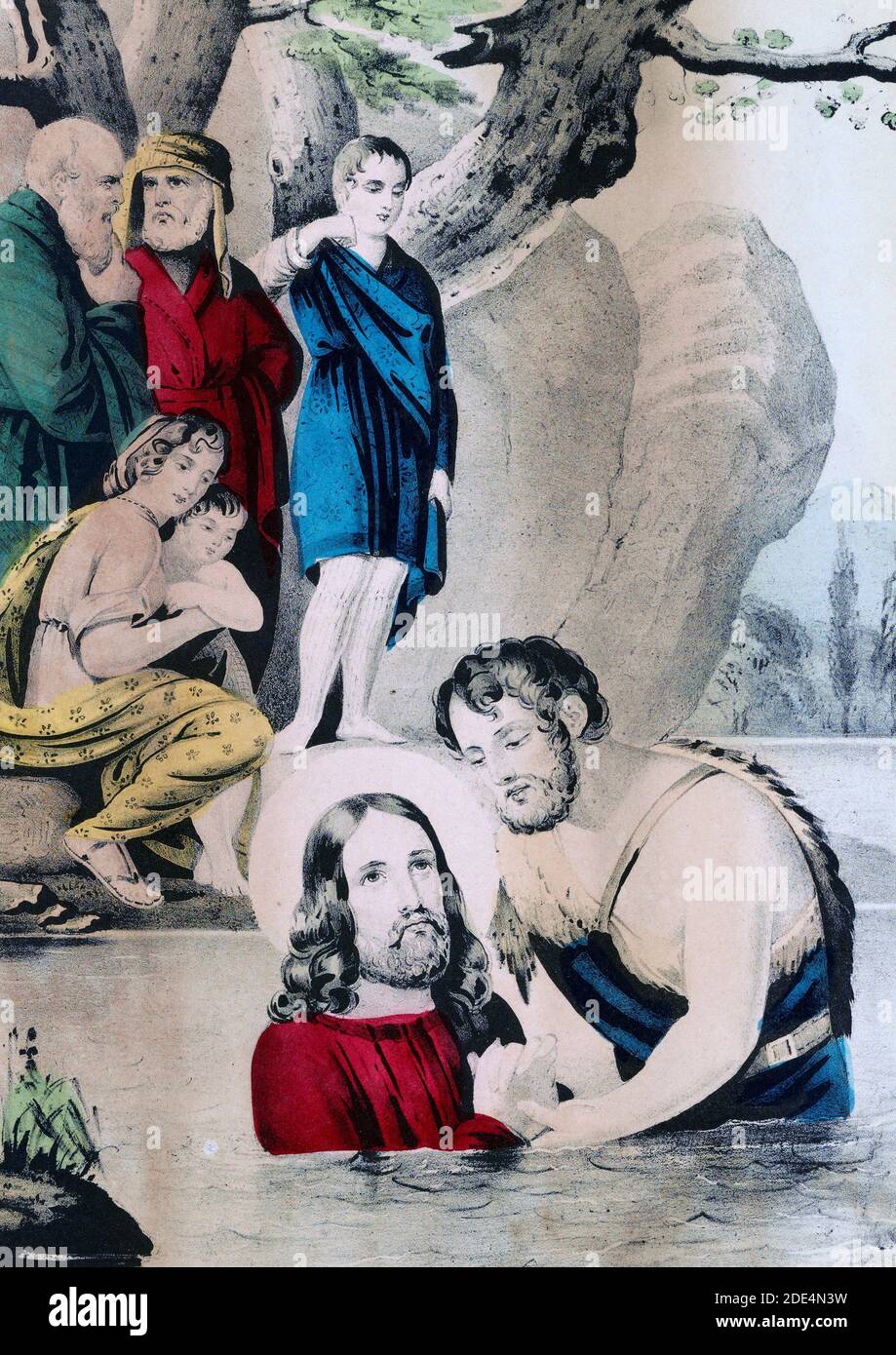 Il battesimo di gesù cristo immagini e fotografie stock ad alta ...