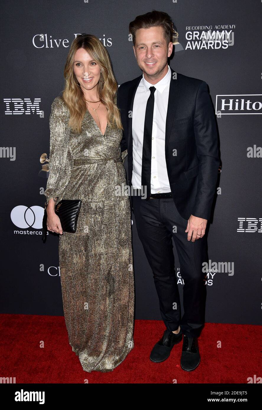 Ryan tedder and genevieve tedder immagini e fotografie stock ad alta ...