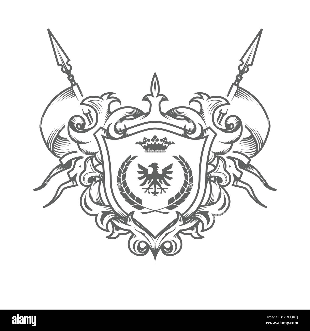 Medieval shield symbol immagini e fotografie stock ad alta risoluzione ...