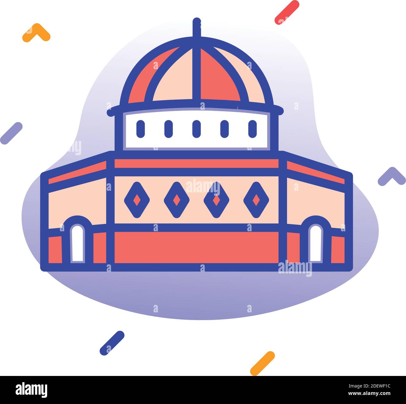 Al aqsa mousque Immagini Vettoriali Stock - Alamy