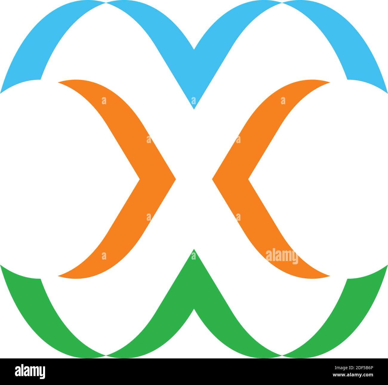 Logotipo stilizzato geometrico immagini e fotografie stock ad alta ...