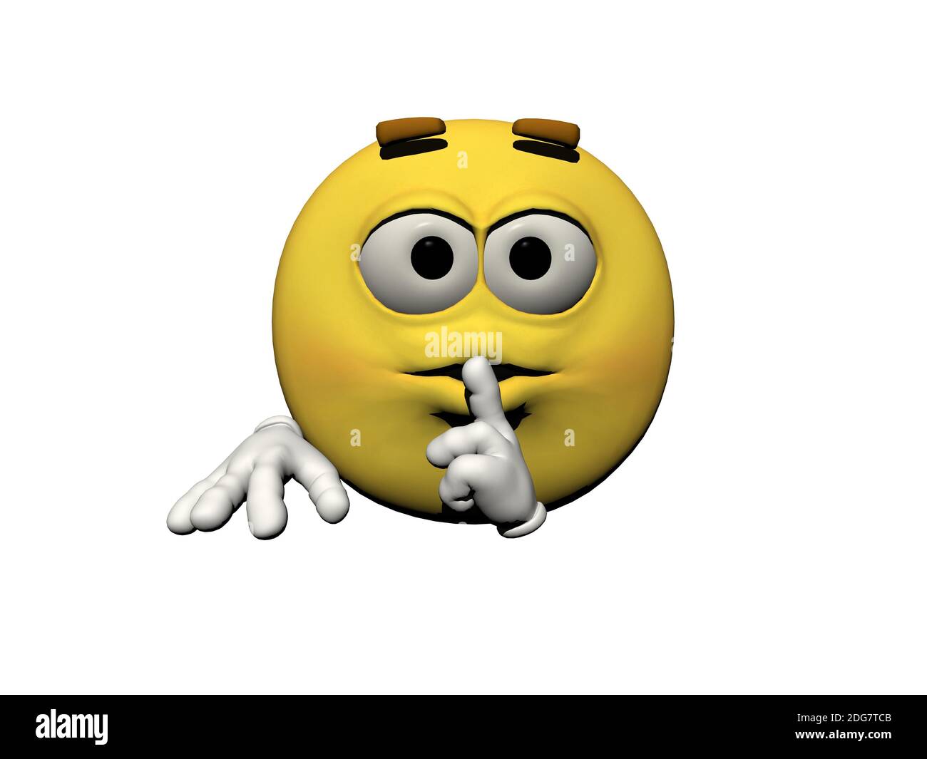 Emoticon muto immagini e fotografie stock ad alta risoluzione - Alamy
