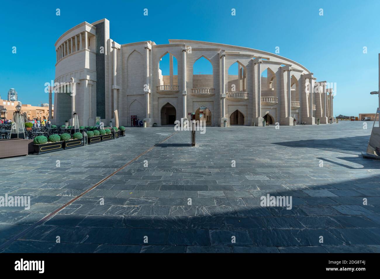 Anfiteatro al Katara Cultural Village, Doha, Qatar, Medio Oriente Foto ...