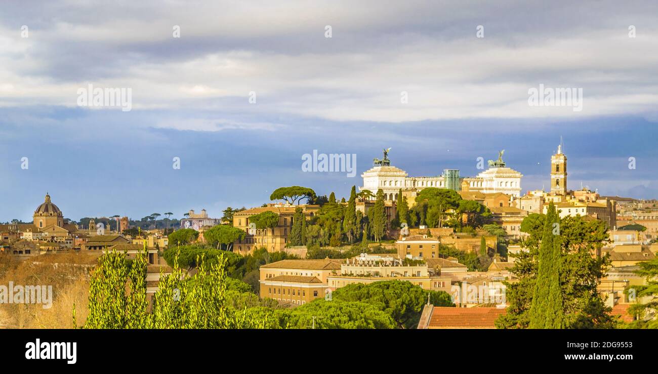 Rome aerial view immagini e fotografie stock ad alta risoluzione - Alamy