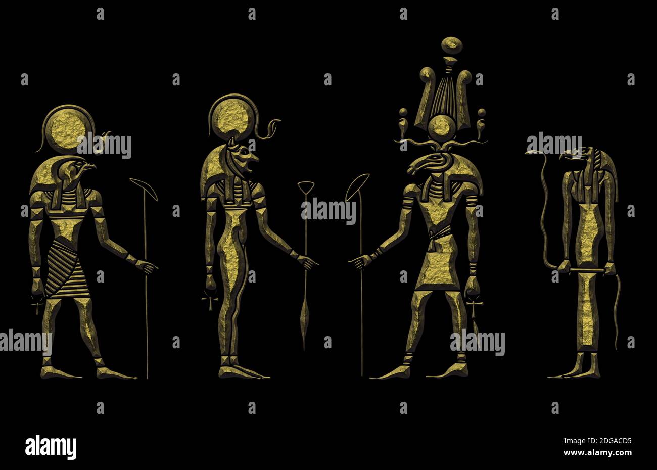 Dei dell'antico egitto immagini e fotografie stock ad alta risoluzione ...