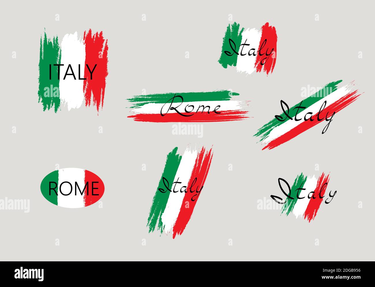 Bandiera italia ovale immagini e fotografie stock ad alta risoluzione ...