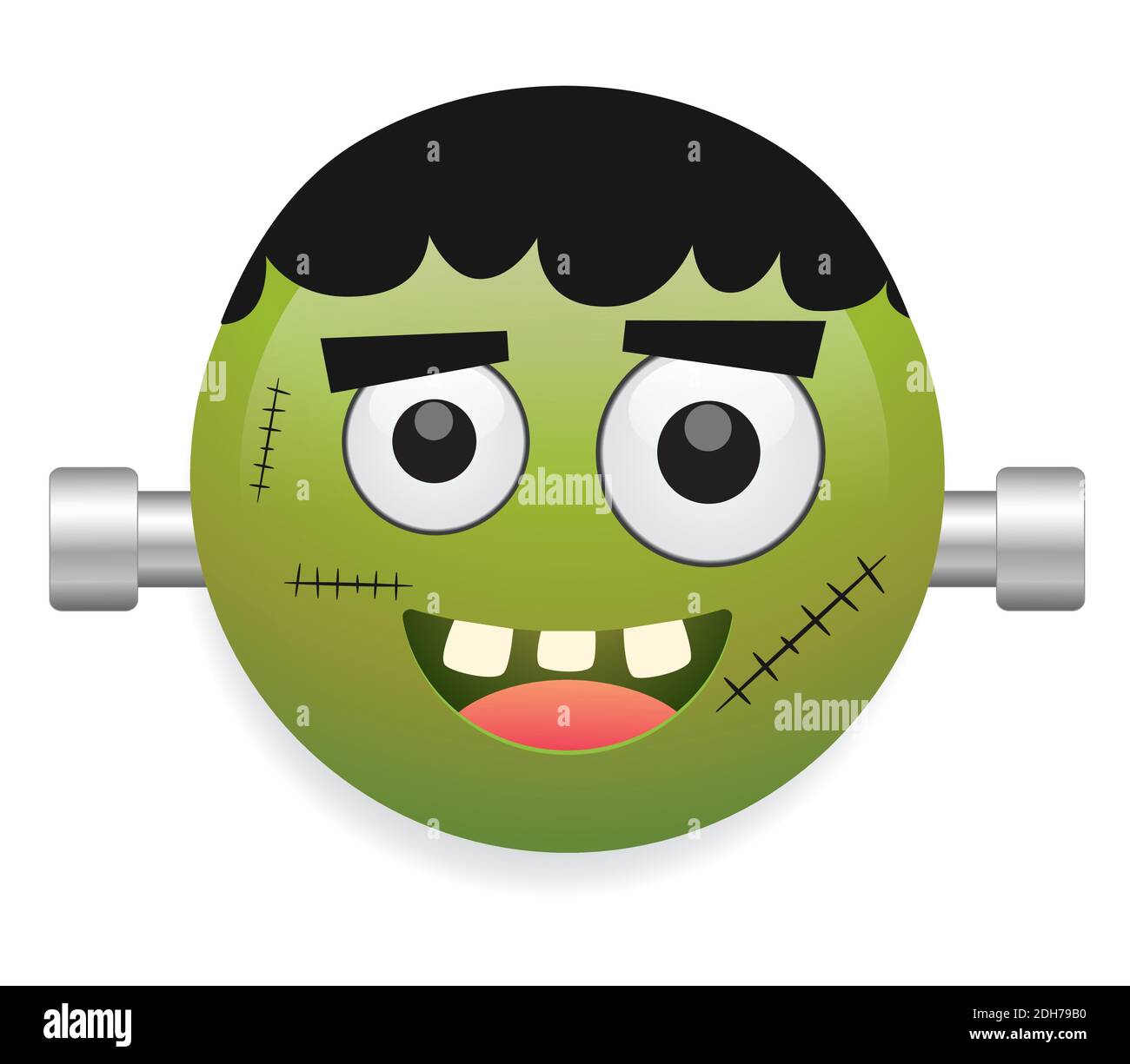 Mostro di frankenstein triste Immagini Vettoriali Stock - Alamy