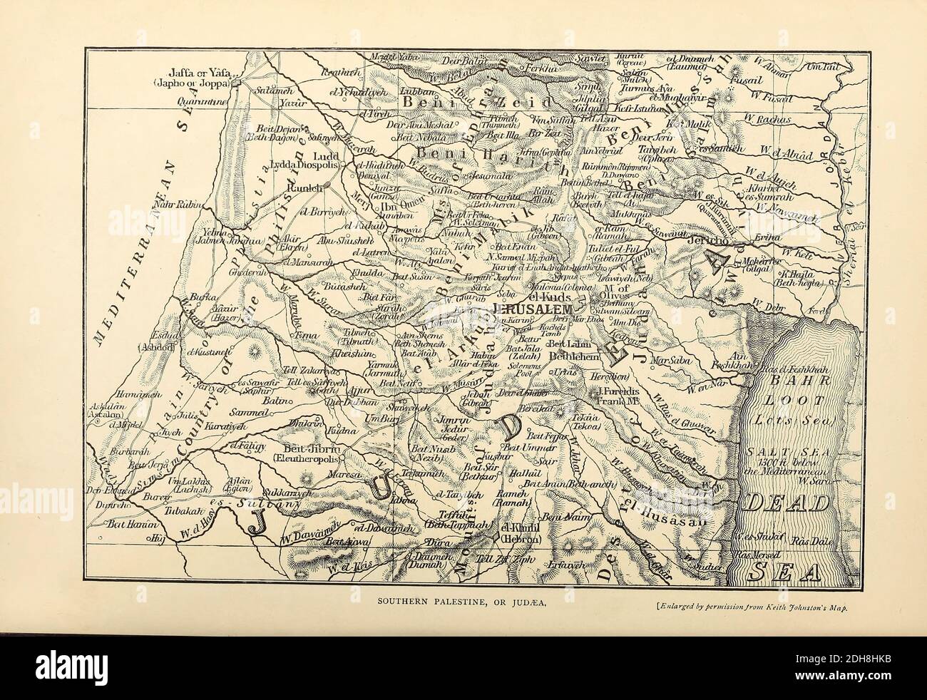 Giudea mappa antica immagini e fotografie stock ad alta risoluzione - Alamy
