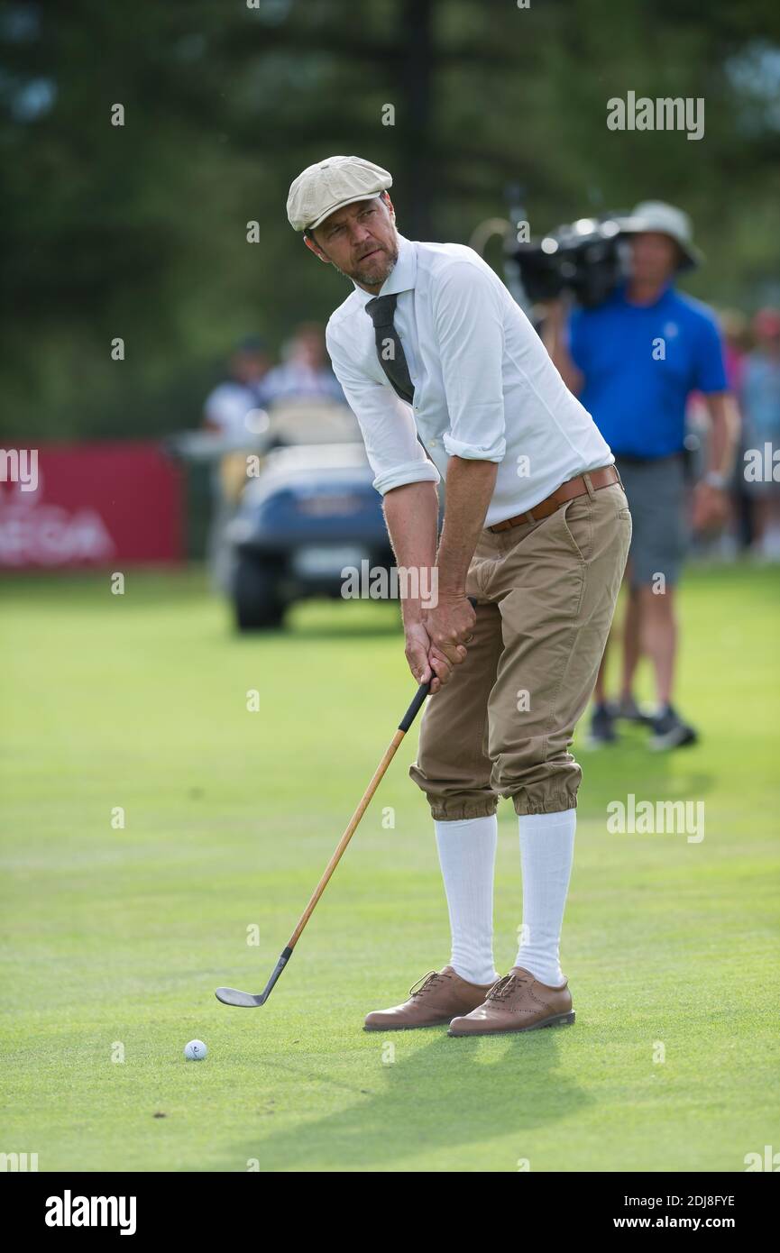 Paolo Quirici durante il 'Turn Back Time Golf Challenge' dopo il terzo ...