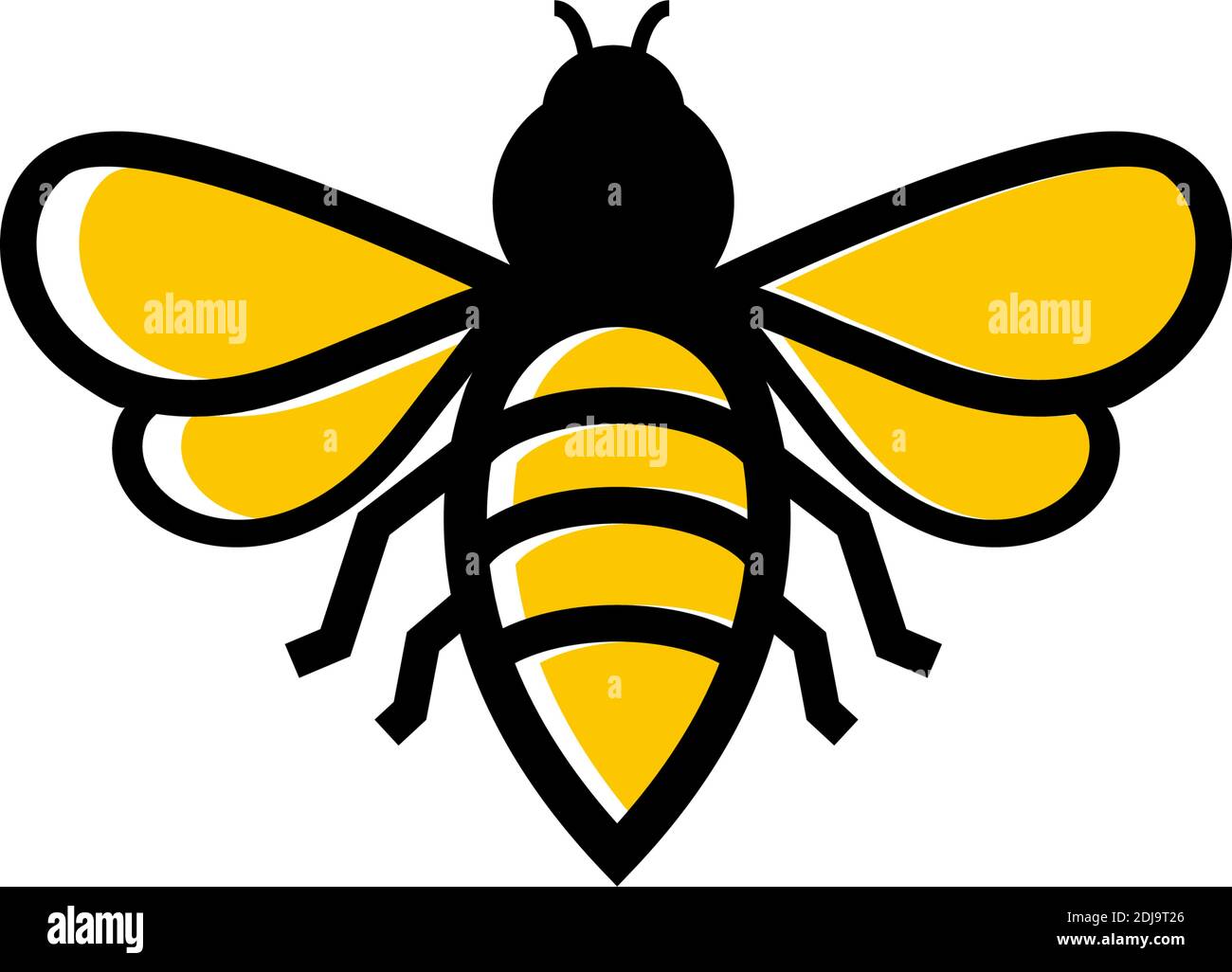 Disegno delle api Immagini Vettoriali Stock - Alamy