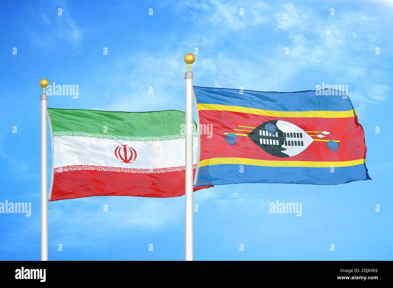 Bandiera iran eswatini immagini e fotografie stock ad alta risoluzione ...