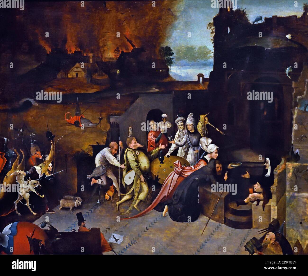 Hieronymus bosch temptation st anthony immagini e fotografie stock ad alta risoluzione - Alamy