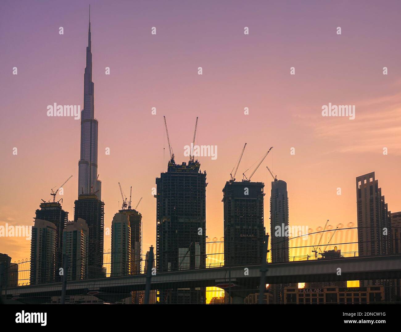 Burj Khalifa Tallest Building Dubai Immagini e Fotos Stock - Alamy