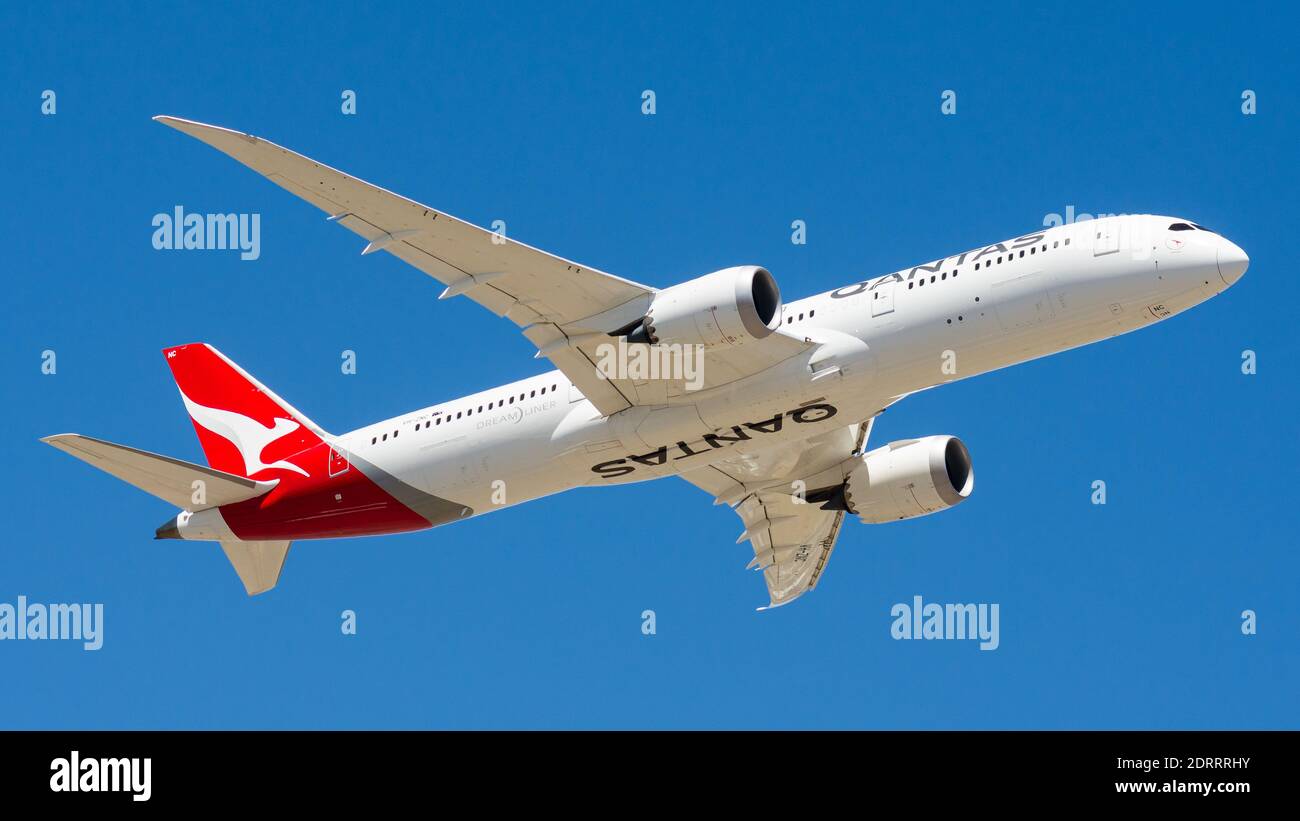 Qantas boeing 787 9 dreamliner immagini e fotografie stock ad alta ...