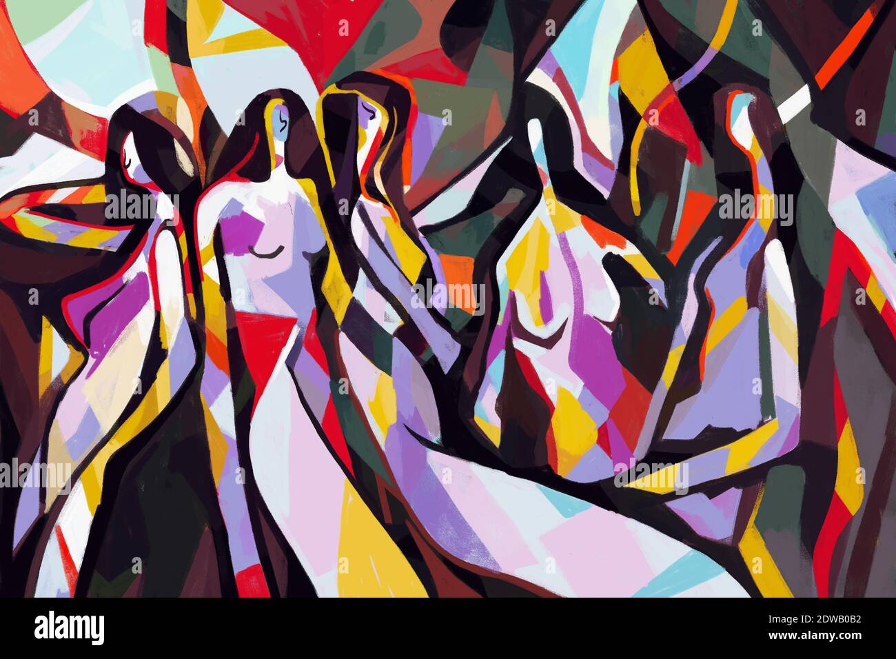 Arte del cubismo immagini e fotografie stock ad alta risoluzione - Alamy