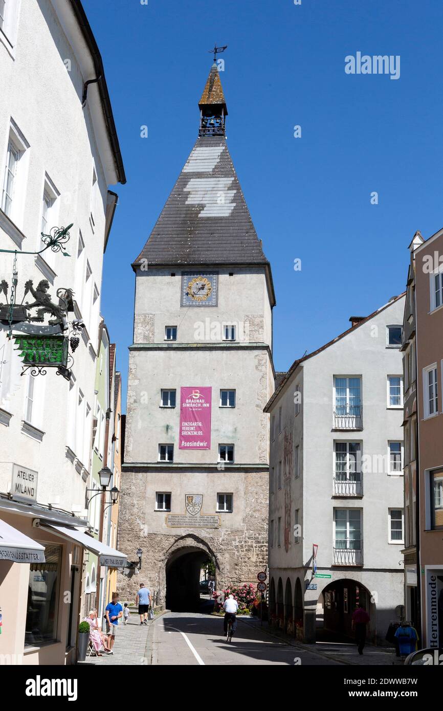 Braunau am inn stadtplatz immagini e fotografie stock ad alta ...