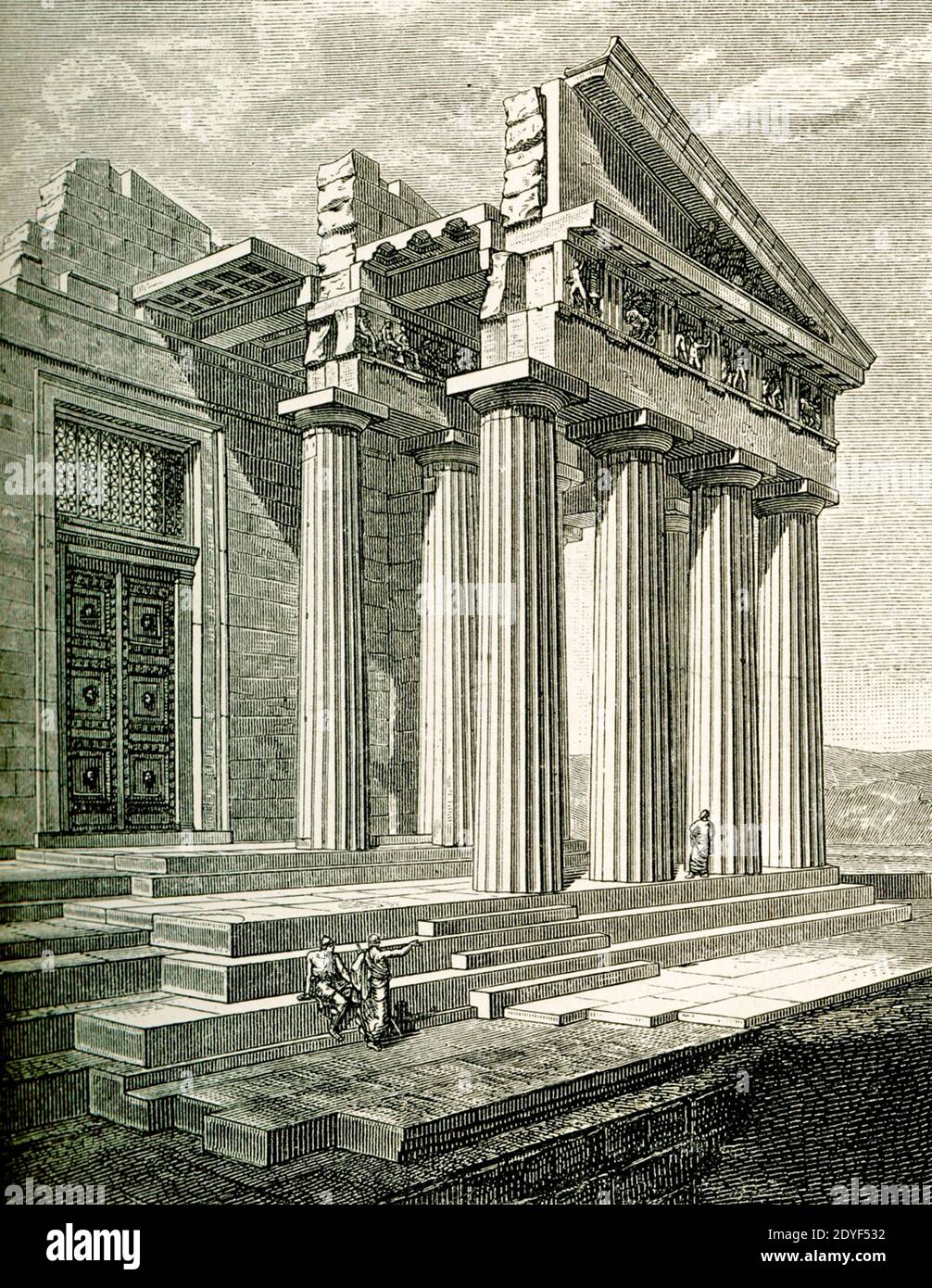 Statua di athena parthenos immagini e fotografie stock ad alta ...
