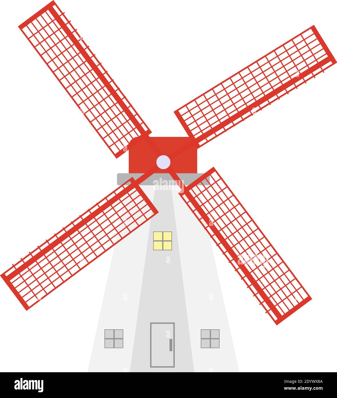 Sfondo di disegno del mulino a vento Immagini senza sfondo e Foto Stock ...