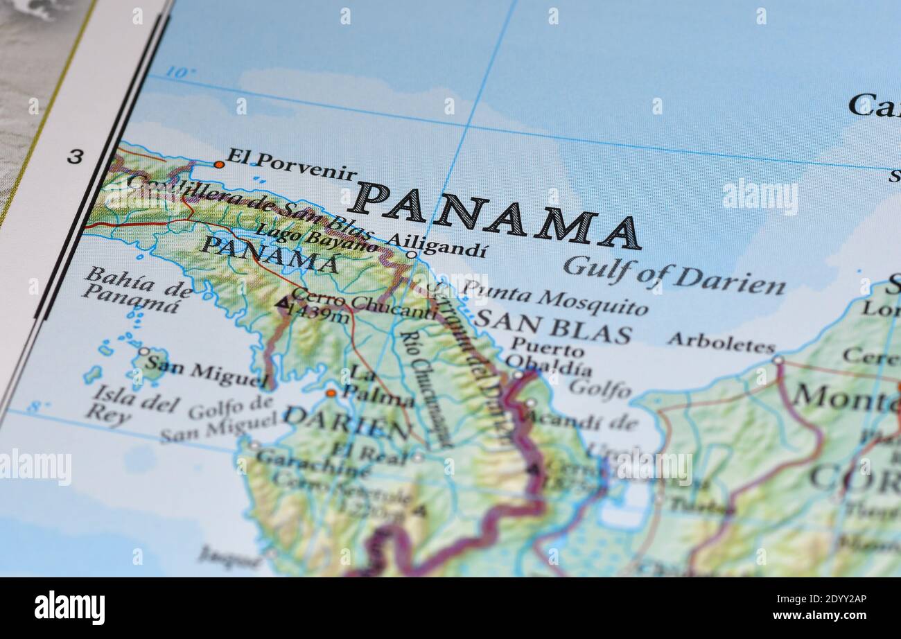 Mapas de panama immagini e fotografie stock ad alta risoluzione - Alamy